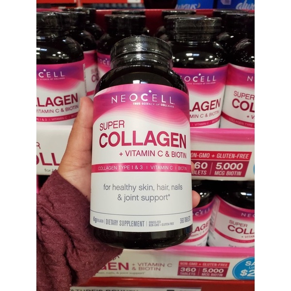 NEOCELL SUPER COLLAGEN +C 120/250/360 TABLETS or POWDER (original from ...