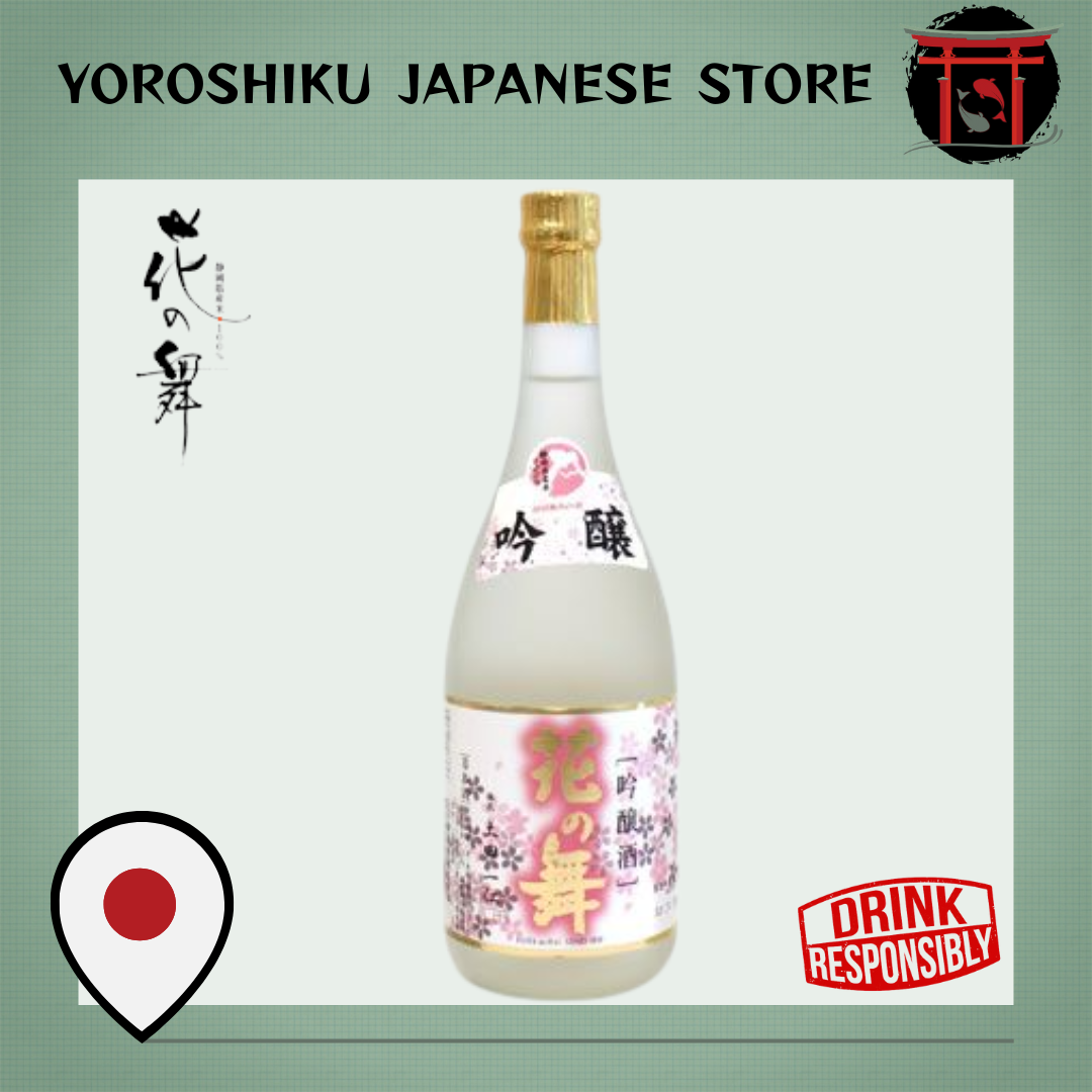 Japanese Sake Hana no Mai Ginjo Hana Label 720ml [Free Shipping ...
