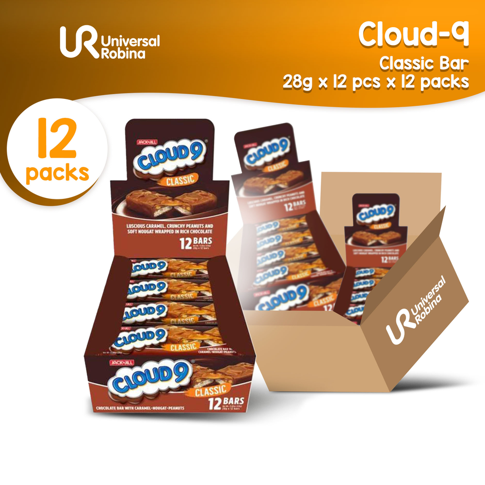 Cloud 9 Classic Bars (28g x 12) - 12 packs | Lazada PH