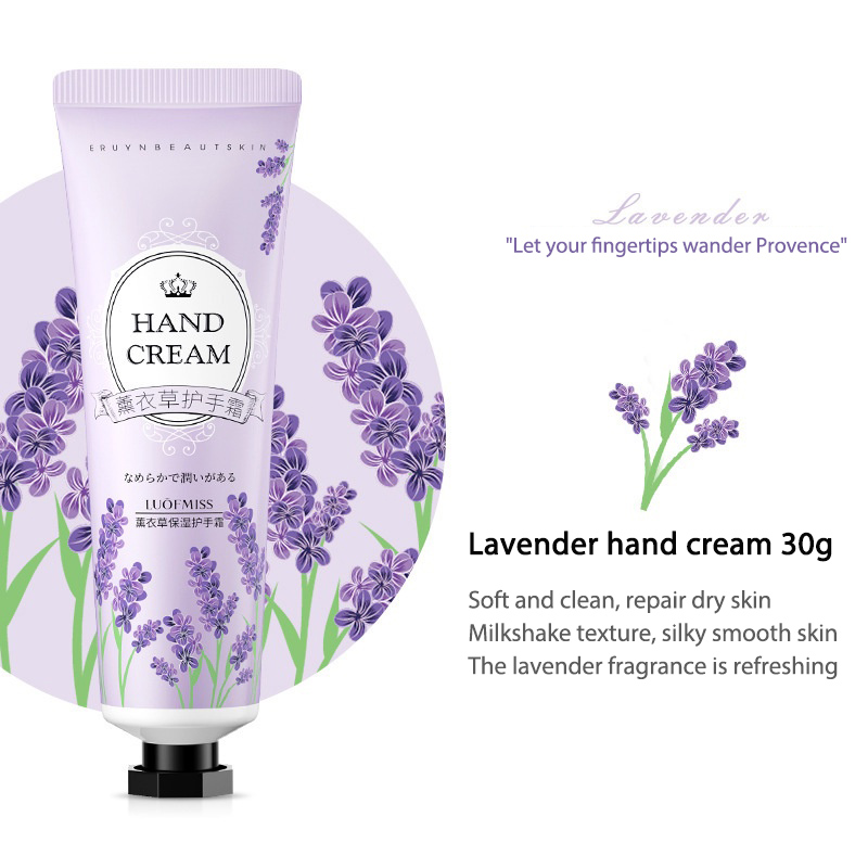 Wishcat Fresh Flower Fragrance Hand Cream Hydrating Moisturizing Anti ...
