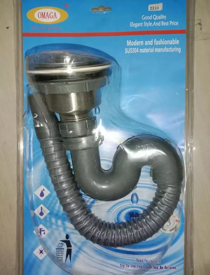 2309/2310 SUS304 Stainless Steel P-Trap | Lazada PH