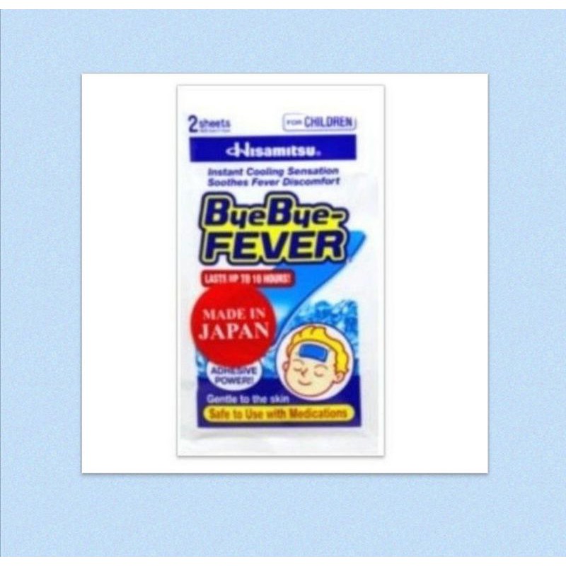 Hisamitsu BYE BYE FEVER for Kids Pack of 2 | Lazada PH