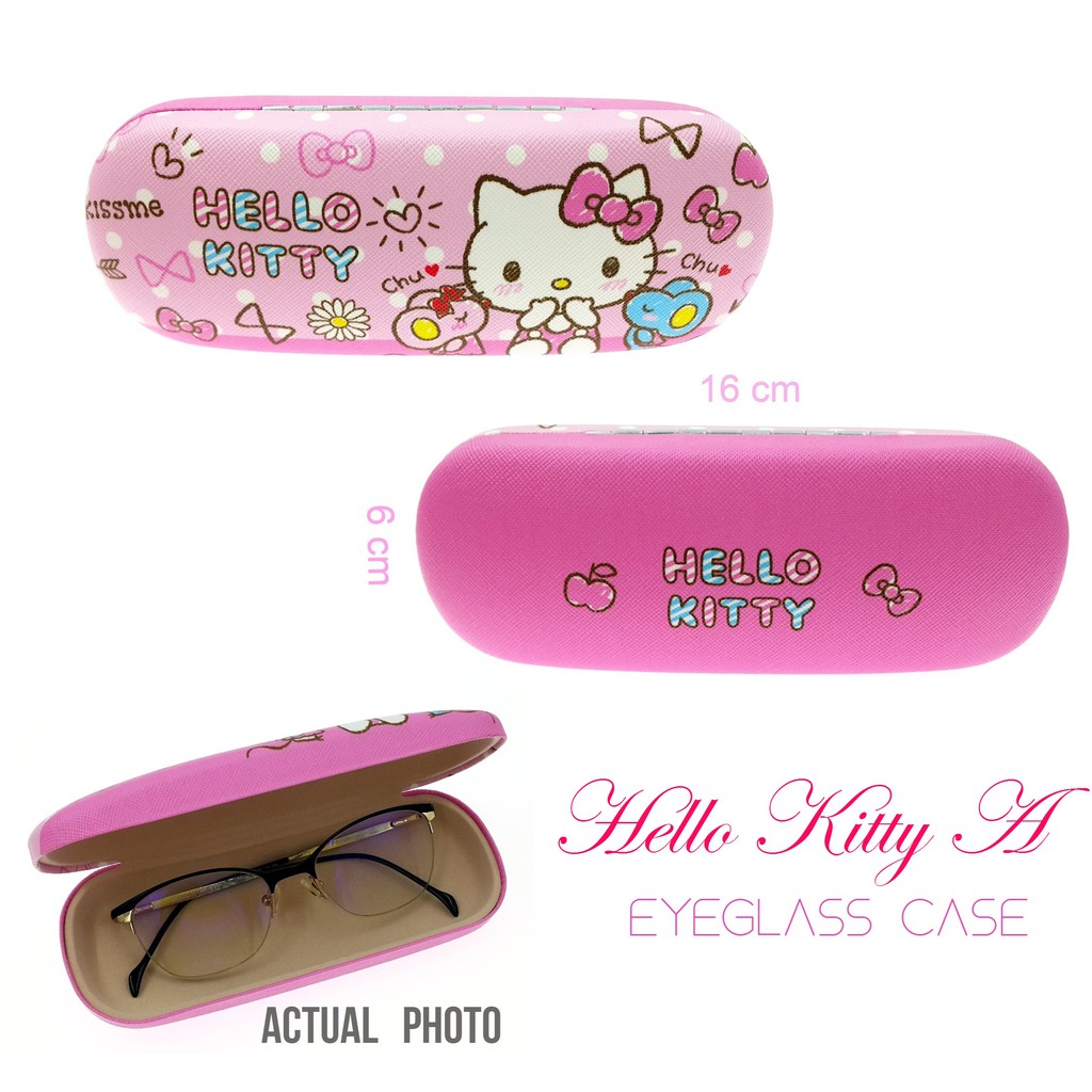【READY STOCK】 Hard Clamshell Eyeglass Case Hello Kitty Little Twin ...