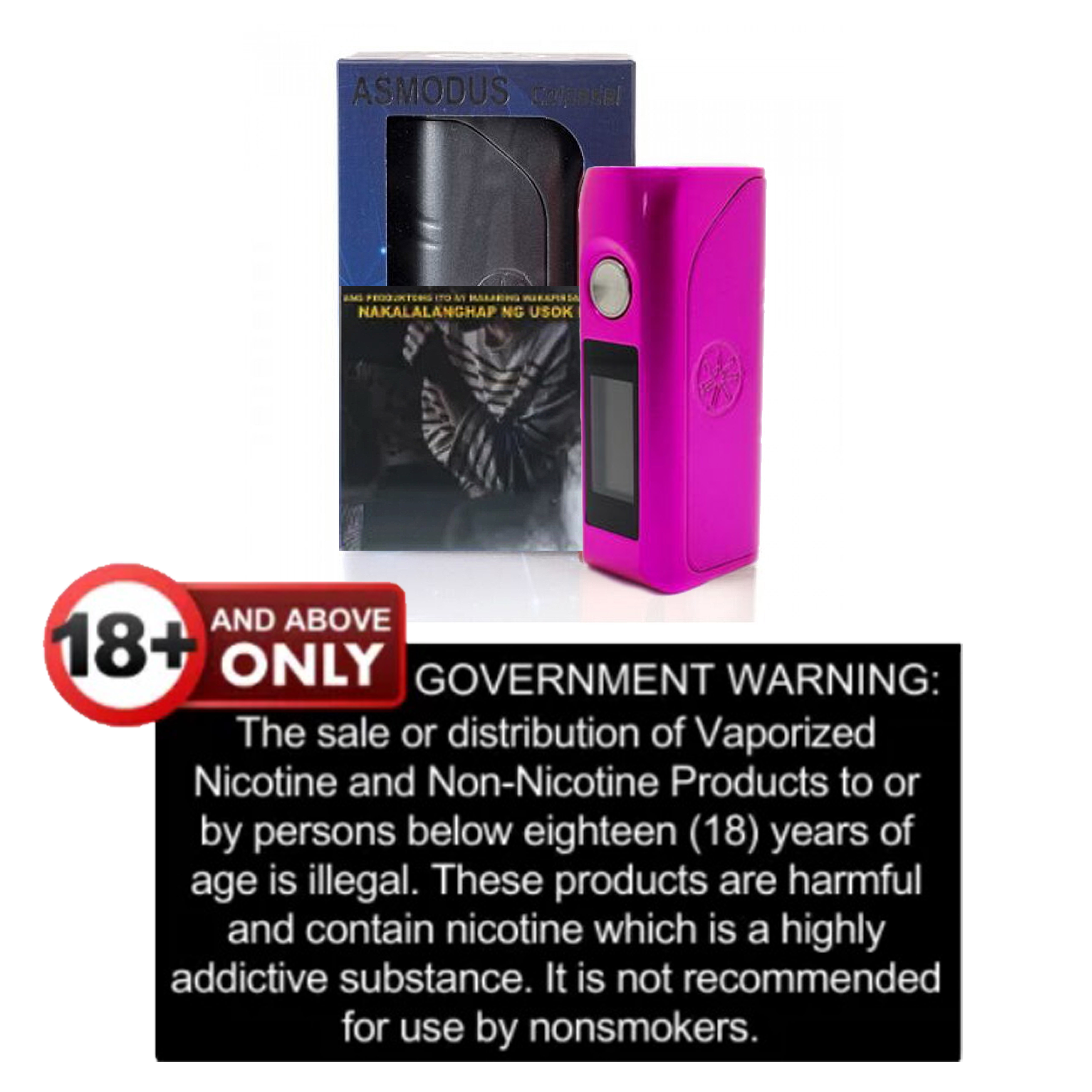 ASMODUS Colossal 80W Box Mod | Lazada PH