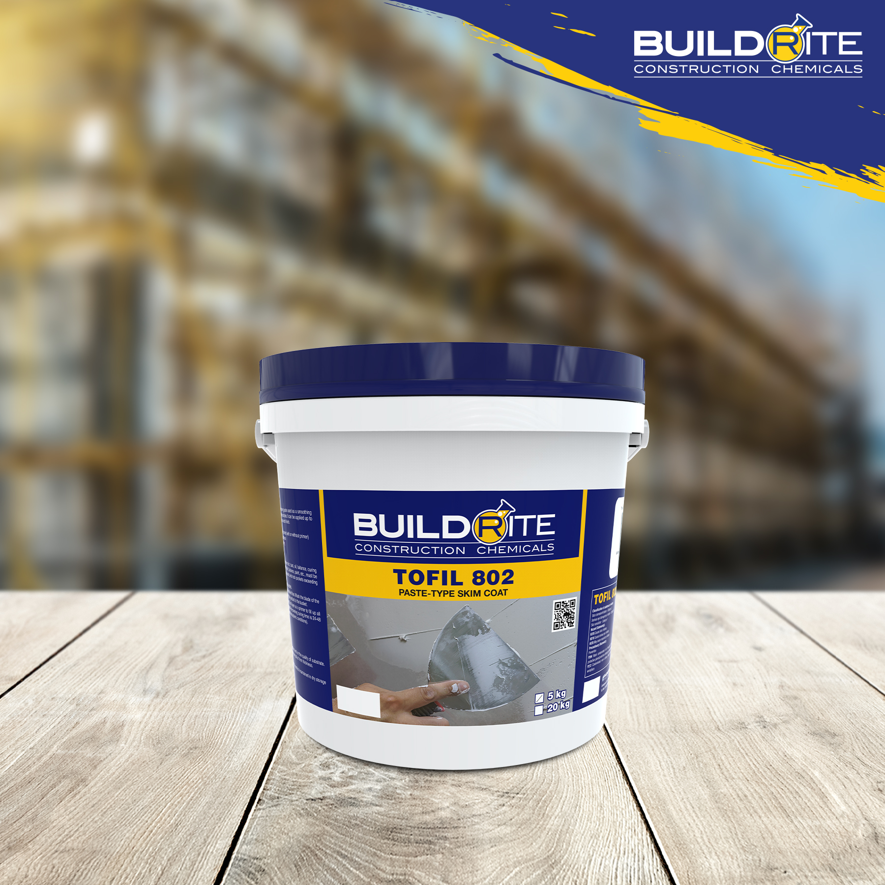 BUILDRITE TOFIL 802 - Ready to use Skim Rendering paste GALLON | Lazada PH