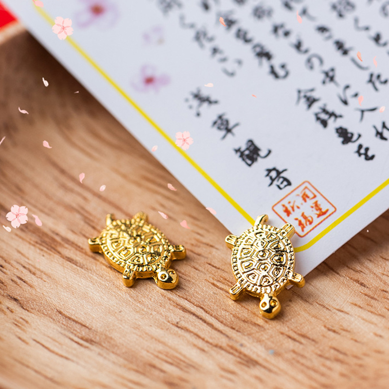 1PC Feng Shui Little Golden Turtle Money Turtle Represents Lucky ...