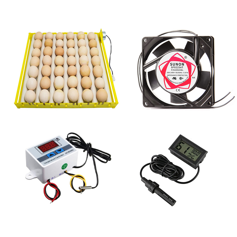 5 in 1 Incubation kit(Automatic Eggs Turner tray + Temperature ...