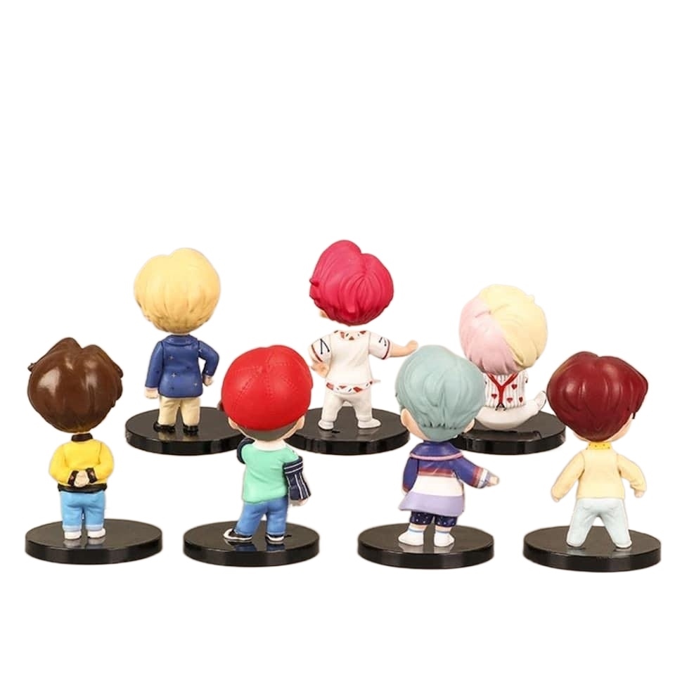 【spot goods】 9.9 sale c6 BTS miniature set Tiny TAN BTS Doll Chibi BTS ...