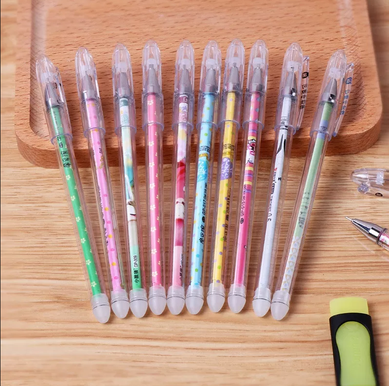 Magic Ball pen / Erasable Ballpen Eraser and Ball Pen Refill Rubbing ...