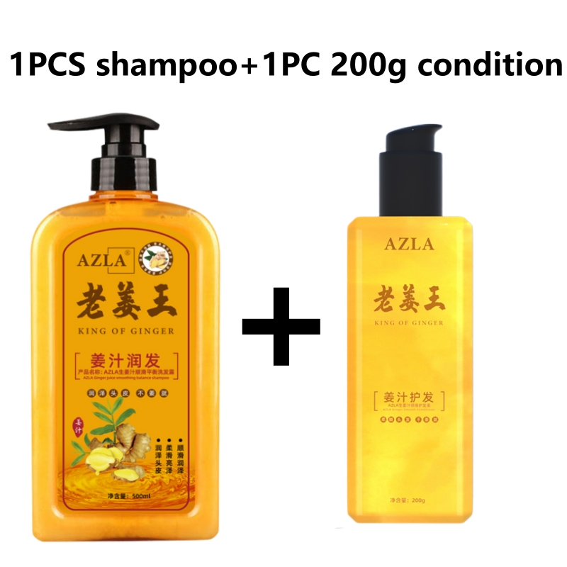 [Buy 1 Take 1] AZLA Ginger Shampoo Fast Powerful Hair Growth Liquid ...