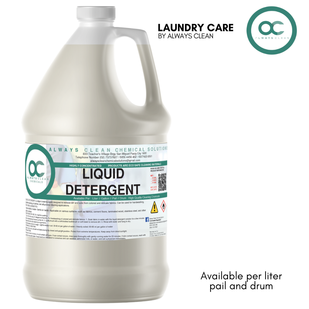 LIQUID DETERGENT 1 GALLON BY ALWAYS CLEAN | Lazada PH