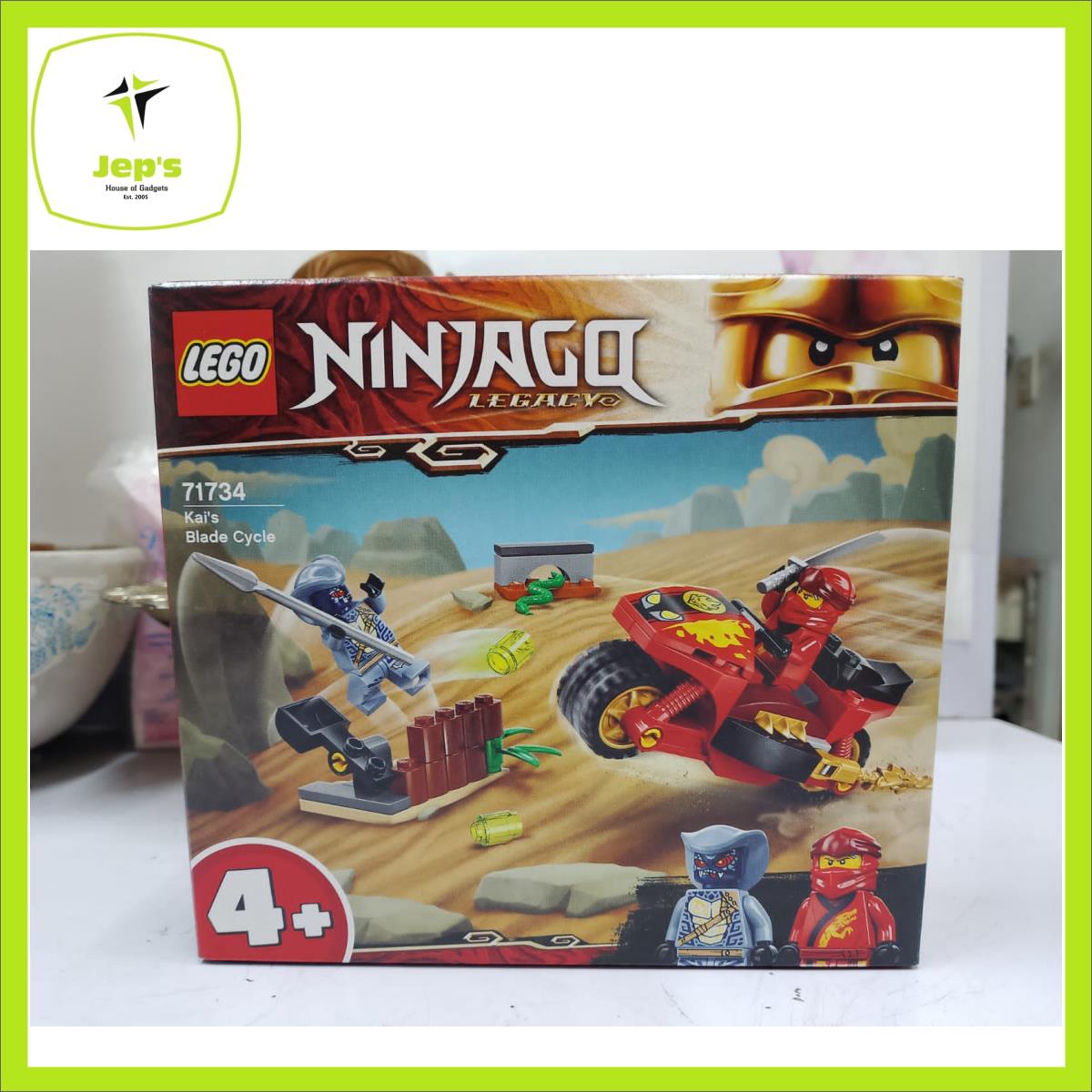 Lego Ninjago 71734 Kais Blade Cycle (2021) | Lazada PH