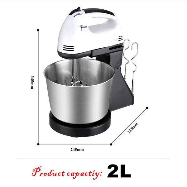 Professional Electric Egg Beater Cream Baking Mixer Handheld Mixer with ...