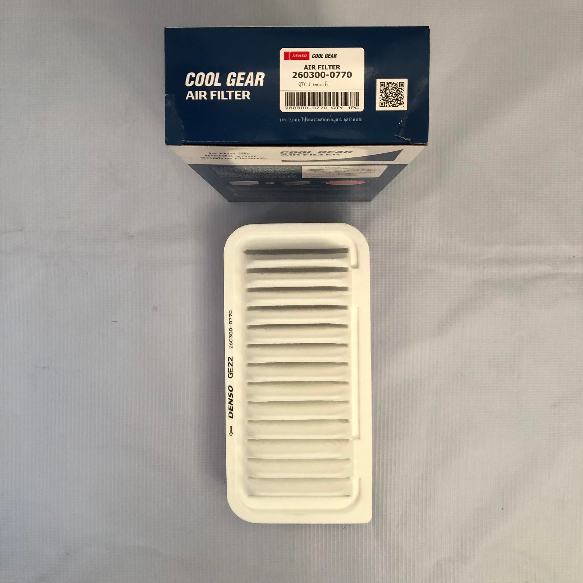 ORIGINAL/GENUINE DENSO COOL GEAR ENGINE AIR FILTER FOR TOYOTA VIOS 2002 ...