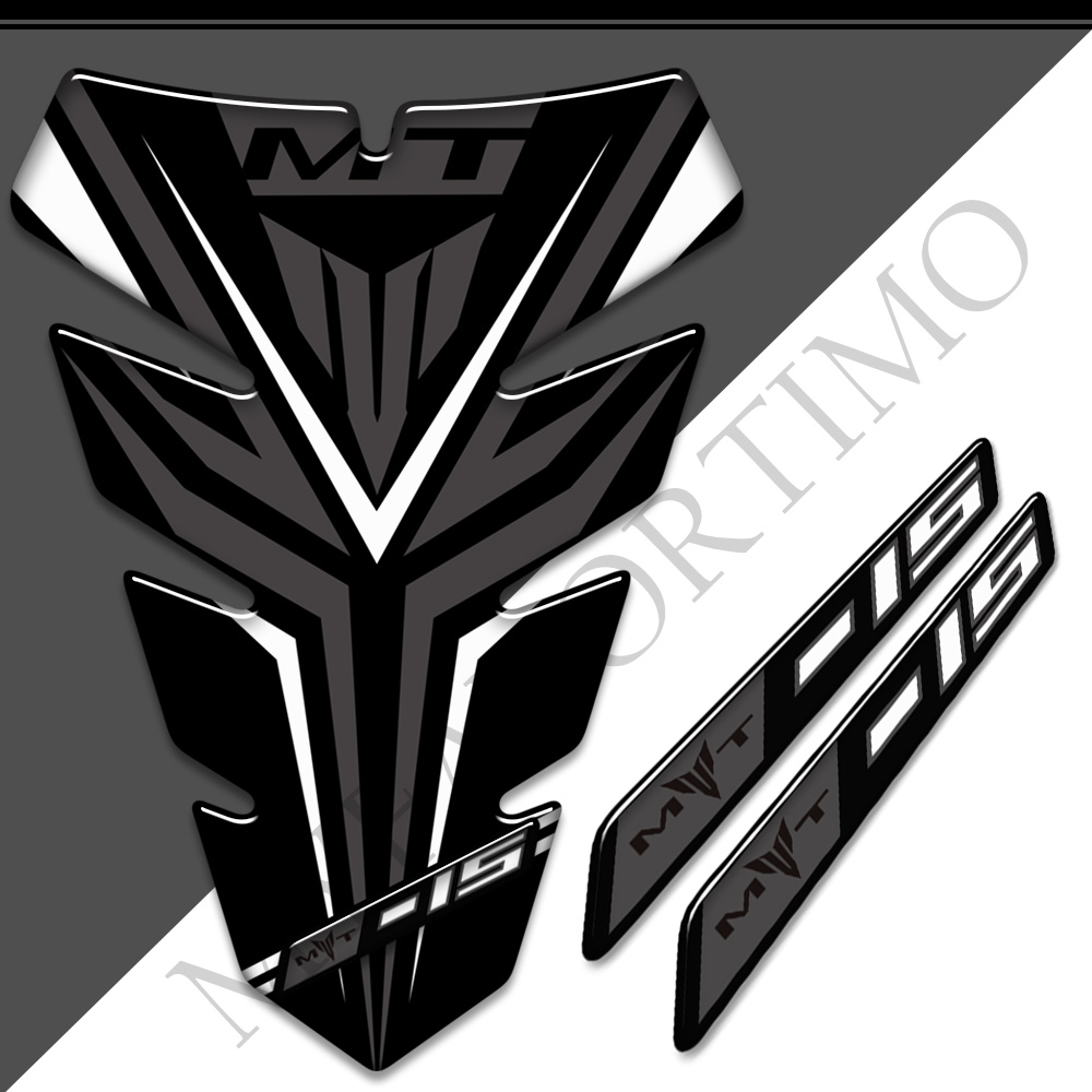 NEWFor Yamaha MT-15 MT15 MT - 15 Tank Pad Protector Decal Stickers ...