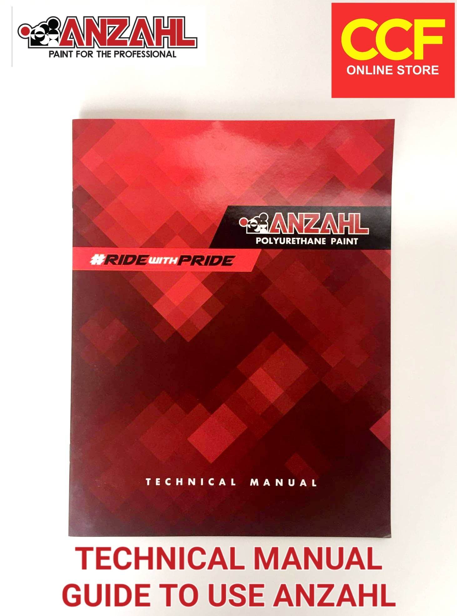 Anzahl Urethane Paint Technical Guide Booklet | Lazada PH