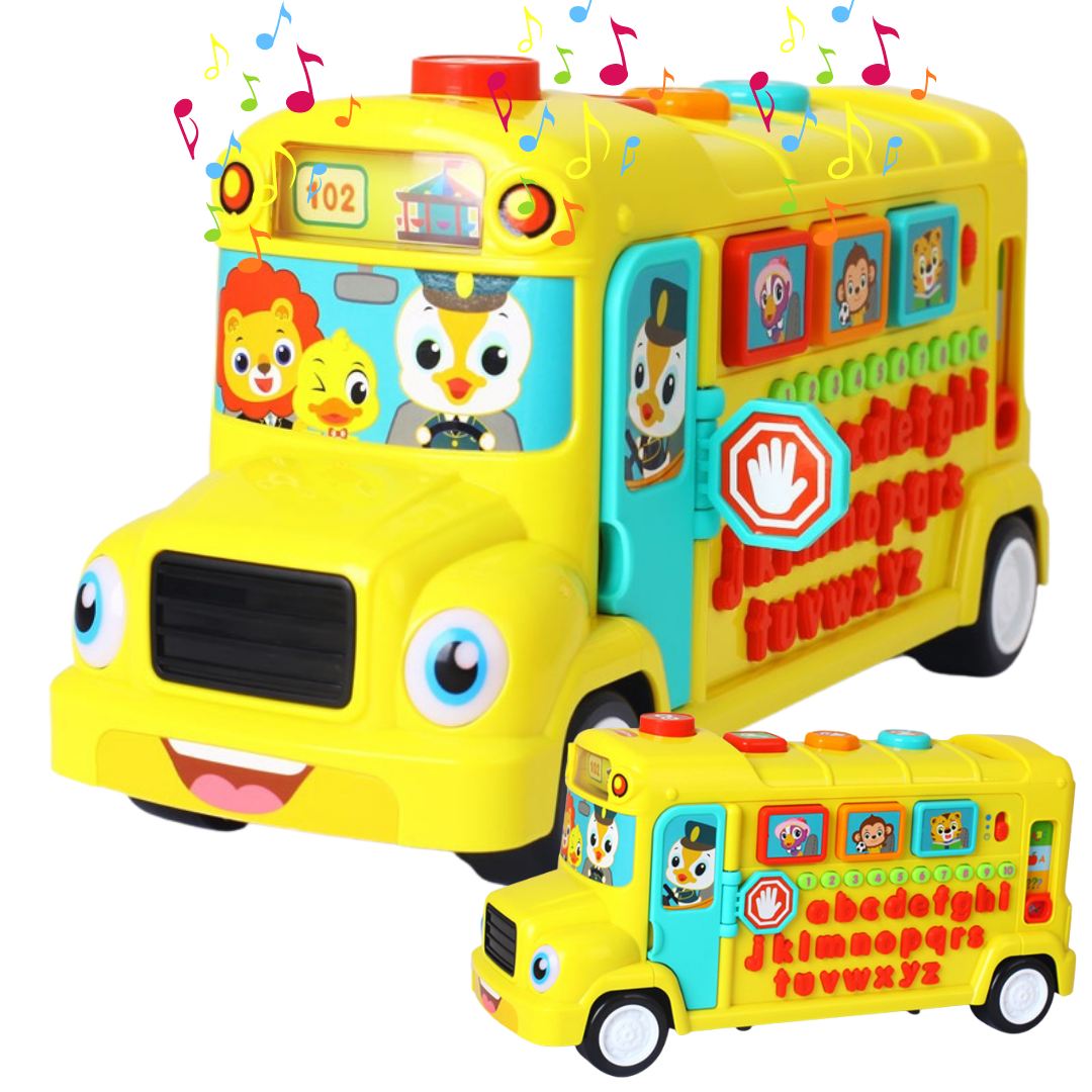 Phonics Learning Educational Alphabet Talking Toy Bus | Lazada PH
