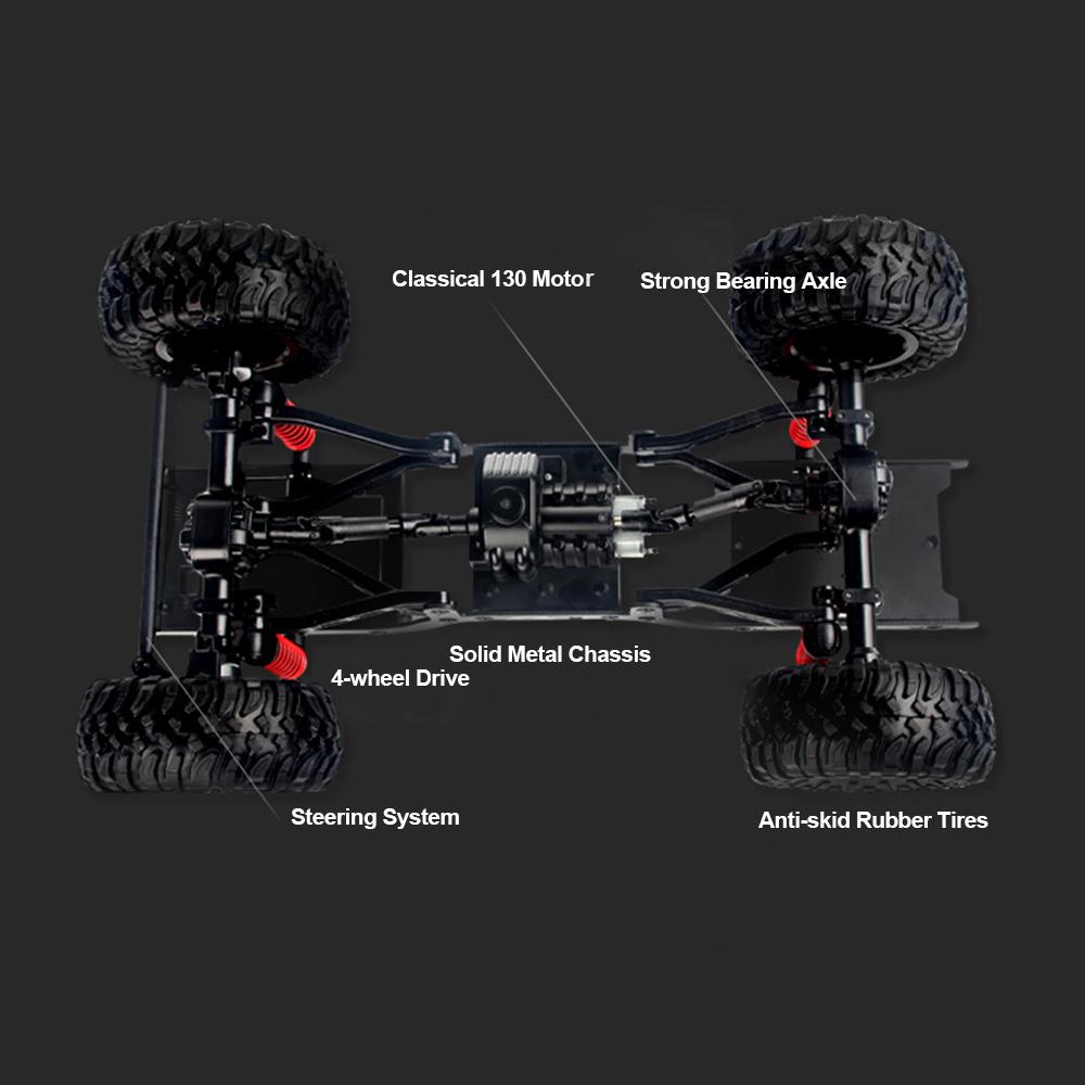 MN-45 RC Crawler 2.4G 4WD Racing Off-road Truck 4x4 1/12 Scale RC Car ...