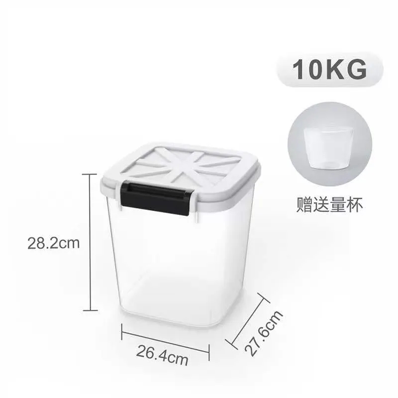 rice container 25/15/10 kg Rice Sealed Storage Container With wheel ...