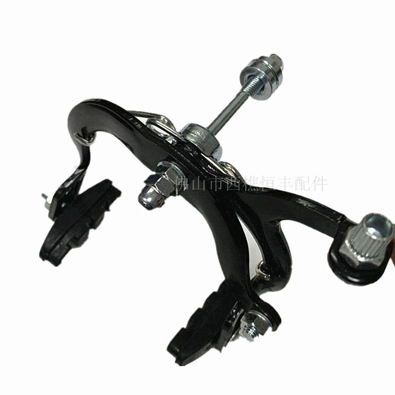 Thick black wire brake clamp/bicycle front and rear brake caliper ...