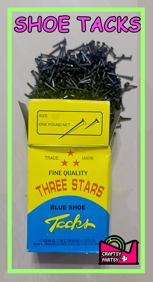 (PER BOX) Shoe Tacks/ Pakong Bakya/ Three Stars Shoe Tacks 1/2" , 5/8 ...