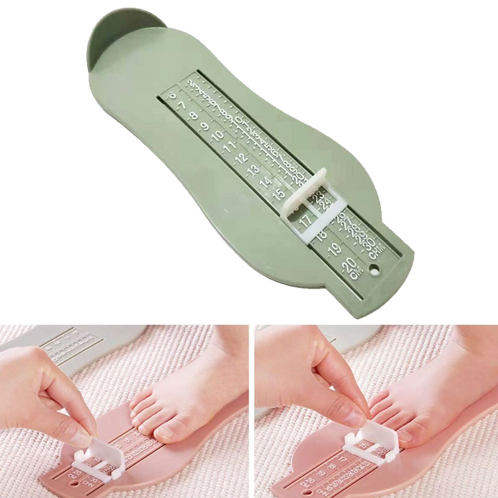 Kids Baby Foot Shoe Size Measure Tool Infant Device Ruler Kit boy girl ...