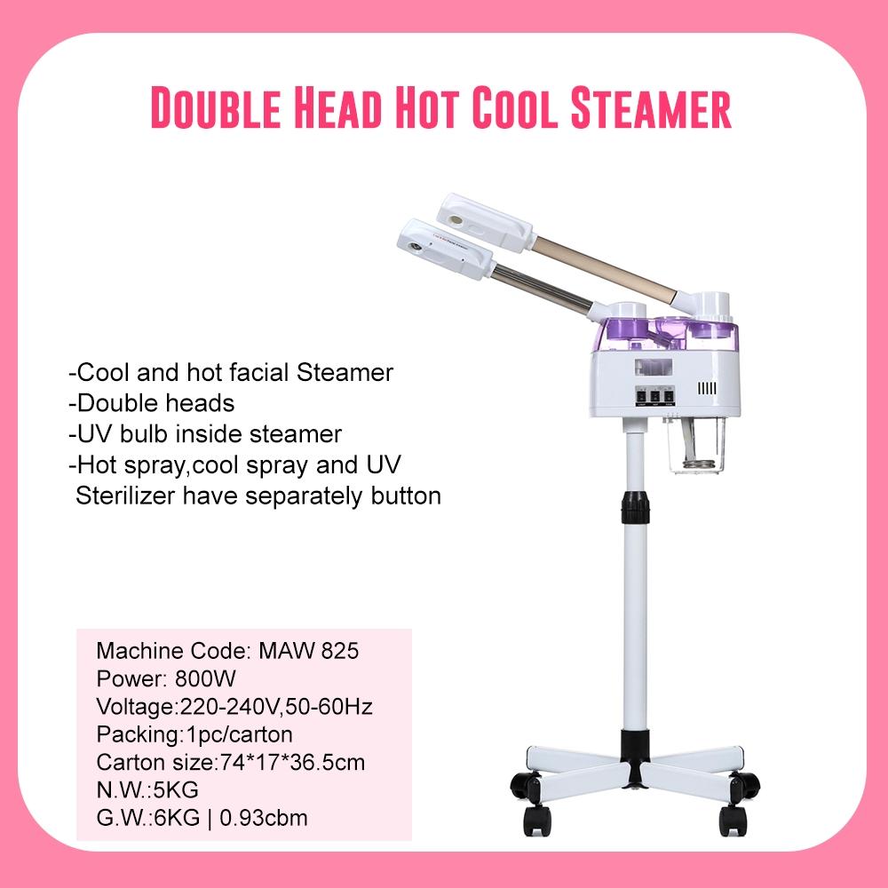 NEWEST ITEMS 2in1 BUILT IN HOT AND COLD FACIAL STEAMER FOR FACIAL ...
