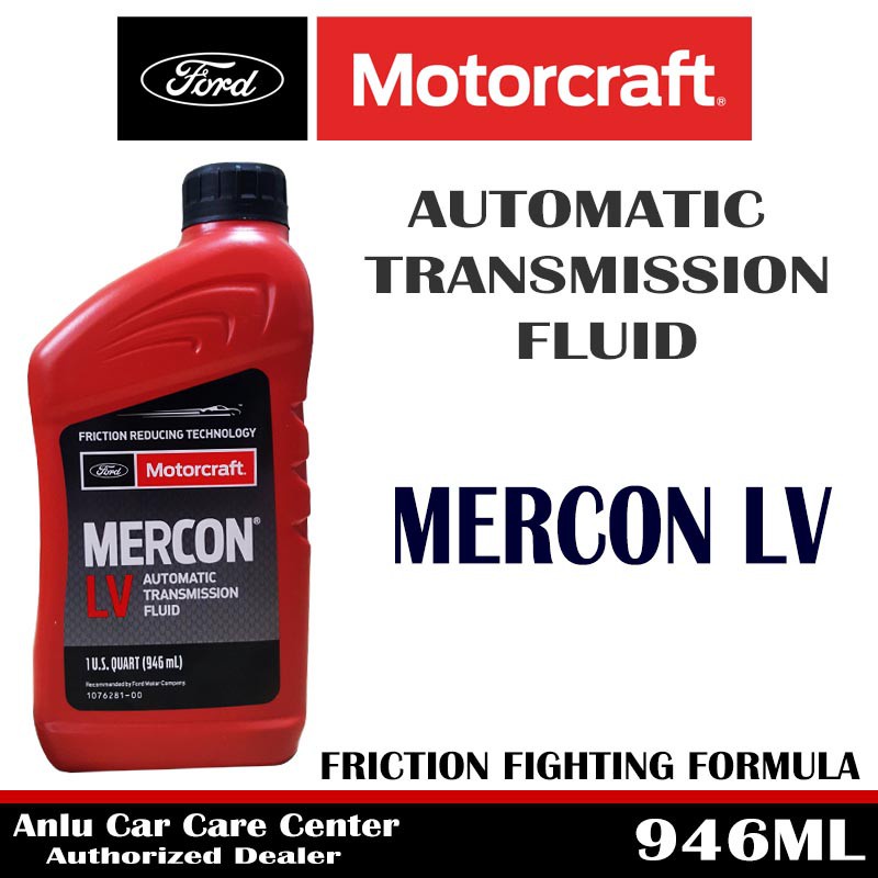 ORIGINAL FORD MOTOCRAFT MERCON LV ATF FOR FORD (1056857)EXU | Lazada PH