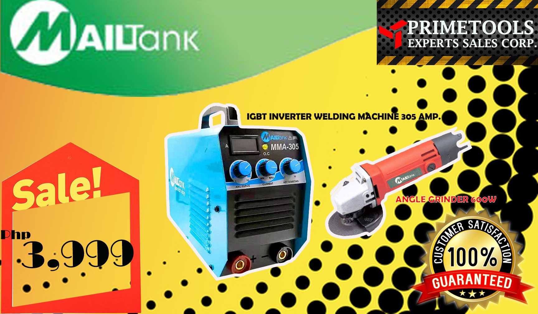 MAILTANK WELDING MACHINE COMBO PACKAGE | Lazada PH