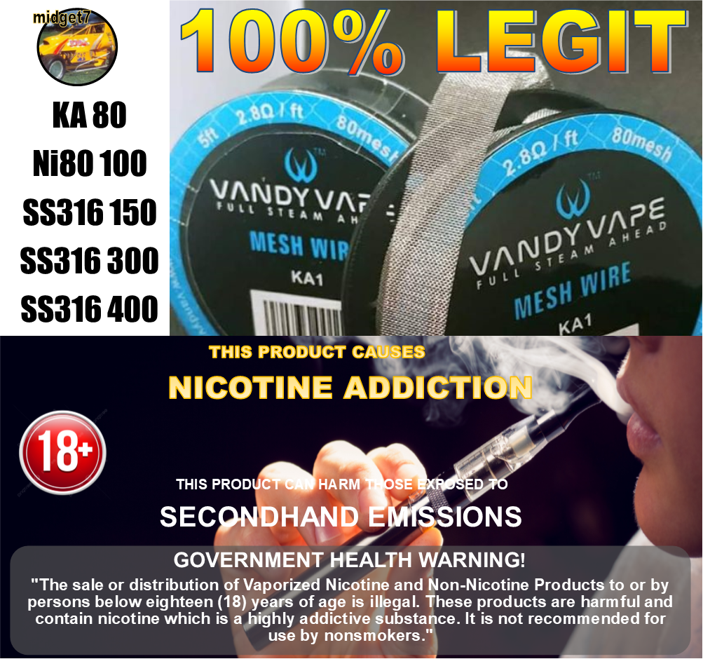 Vandy Vape Mesh Atomizer Wire 5ft | Lazada PH