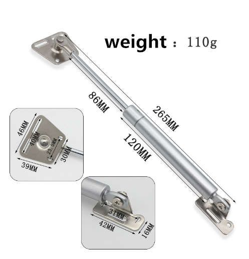 Pneumatic Support Rod Cabinet Door Lift Support Hydraulic Hinge Gas ...