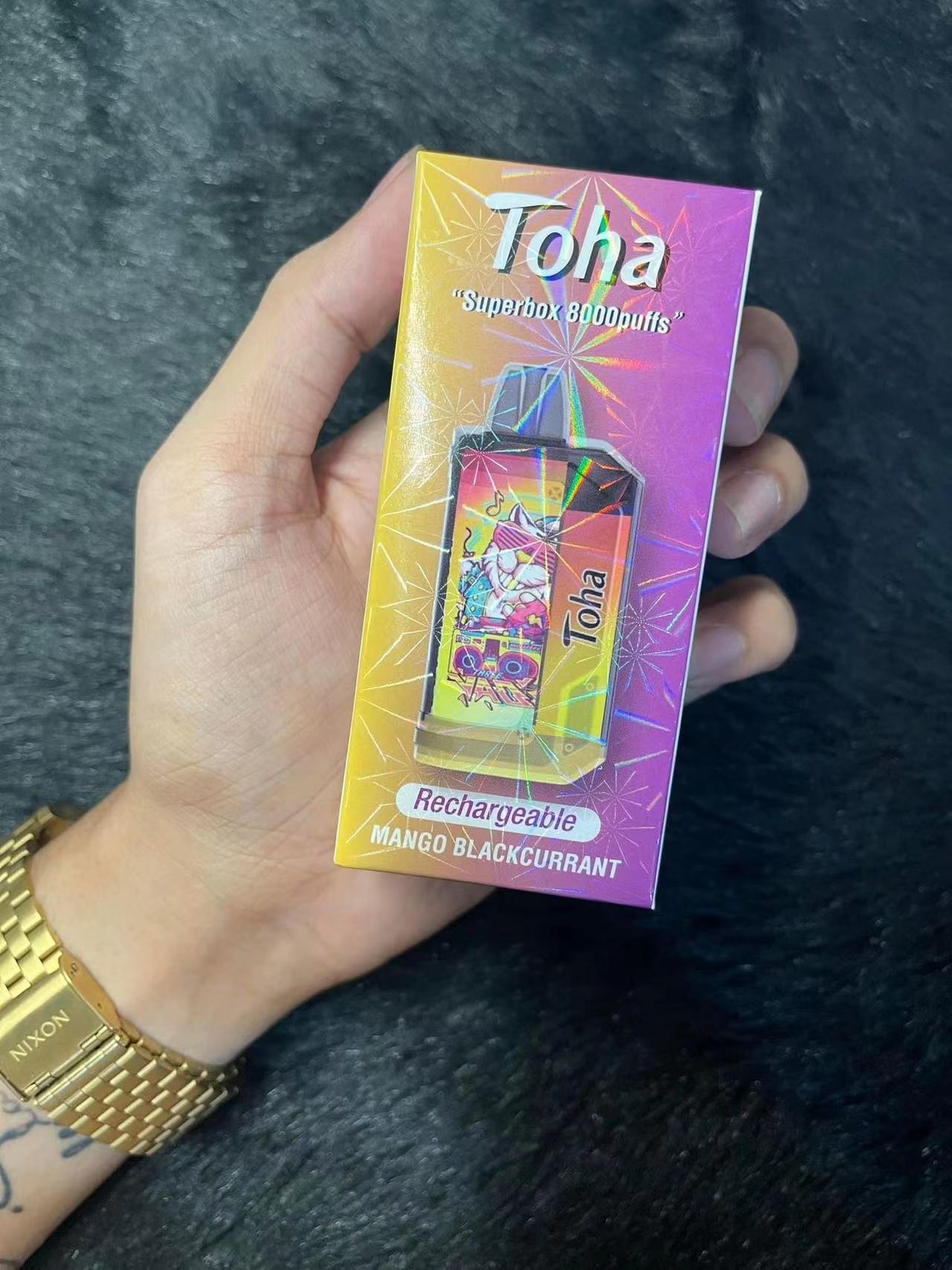 Toha super 8000 puffs Powder Puff Is Rechargeable and | Lazada PH