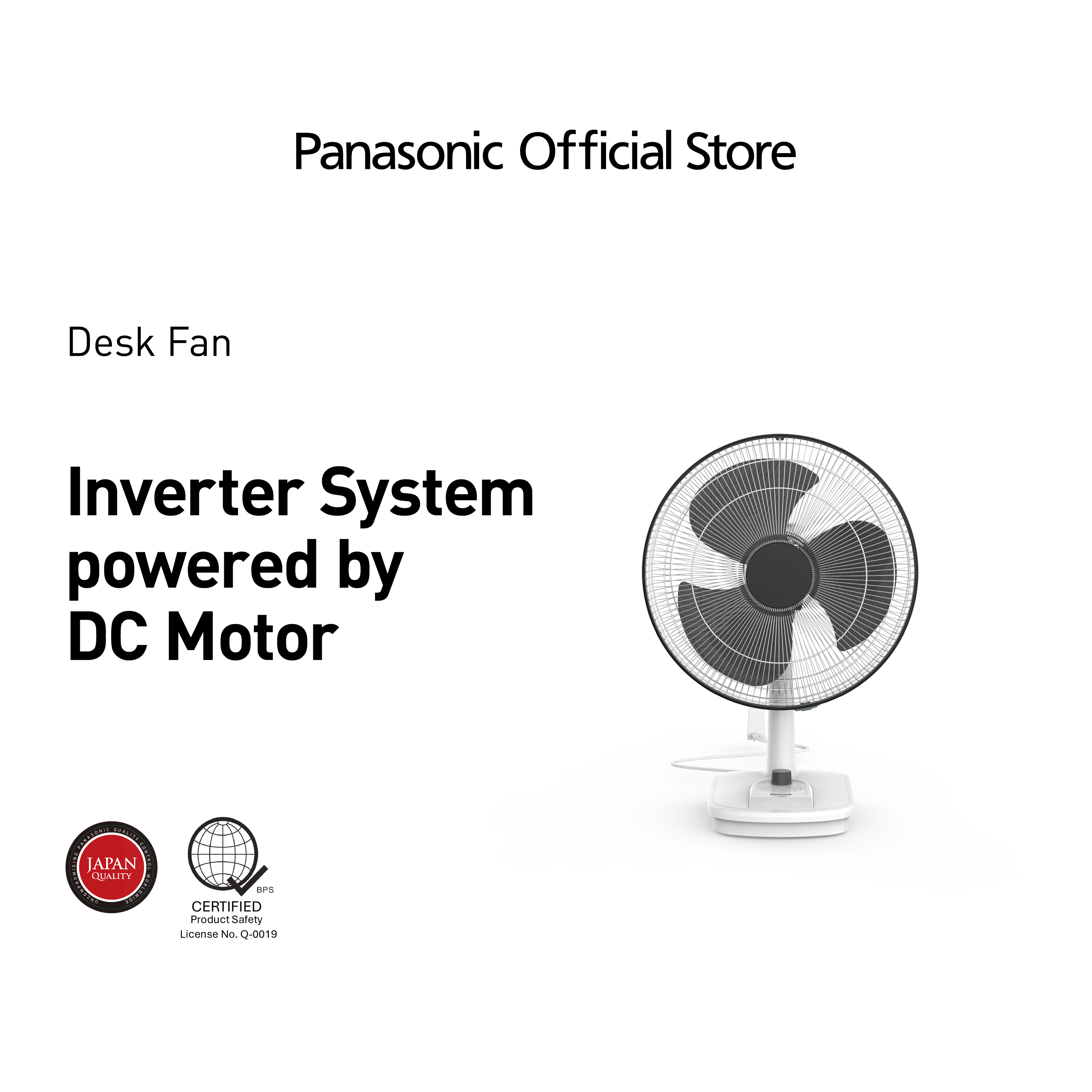 Panasonic F-409DS DC Inverter Desk Electric Fan | Lazada PH