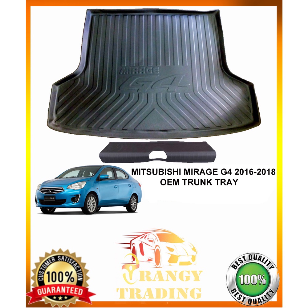 Mitsubishi Mirage G4 2014 to 2022 OEM Cargo Trunk Tray 2015 2016 2017 ...