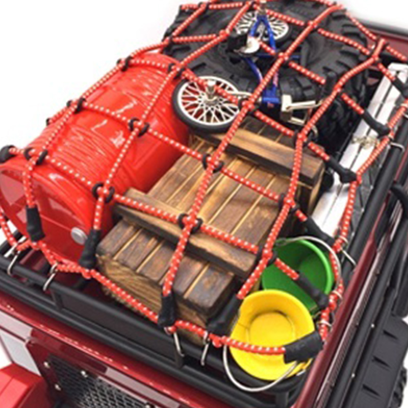 1/10 Scale RC Rock Crawler Accessory Luggage Roof Rack Net for D90 D110 ...