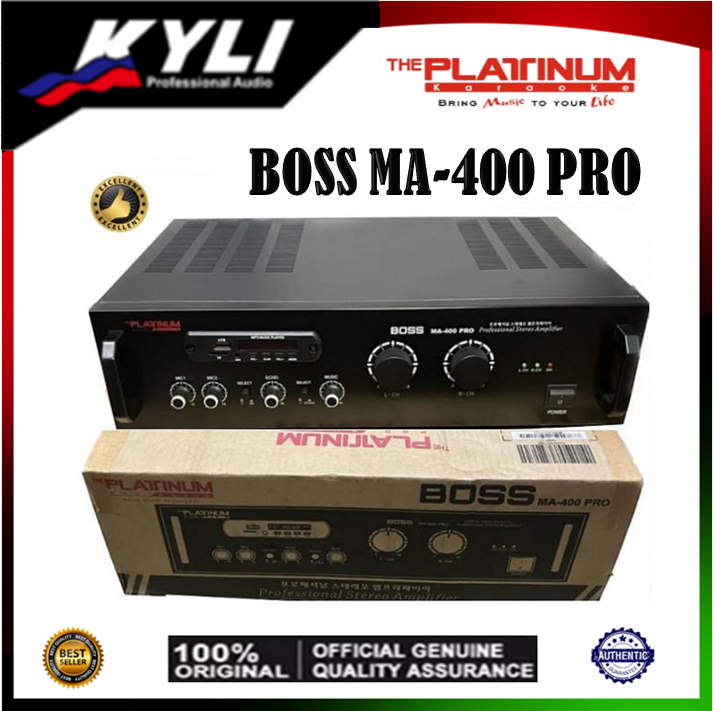 Boss MA-400 PRO Platinum Professional Power Amplifier | Lazada PH