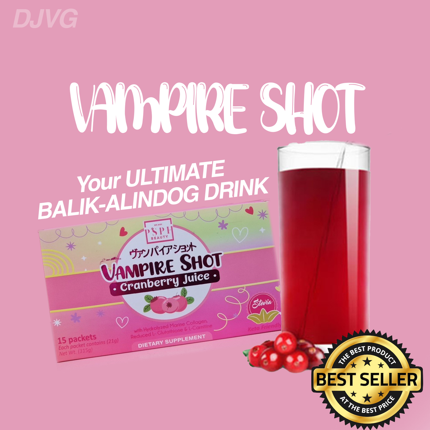 Vampire shot Original ( LEGIT Distributor ) 100% Vampire shot cranberry ...