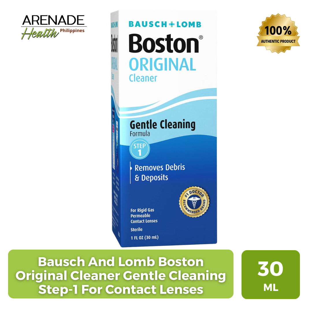 Bausch And Lomb Boston Original Cleaner Gentle Cleaning Step-1 For ...