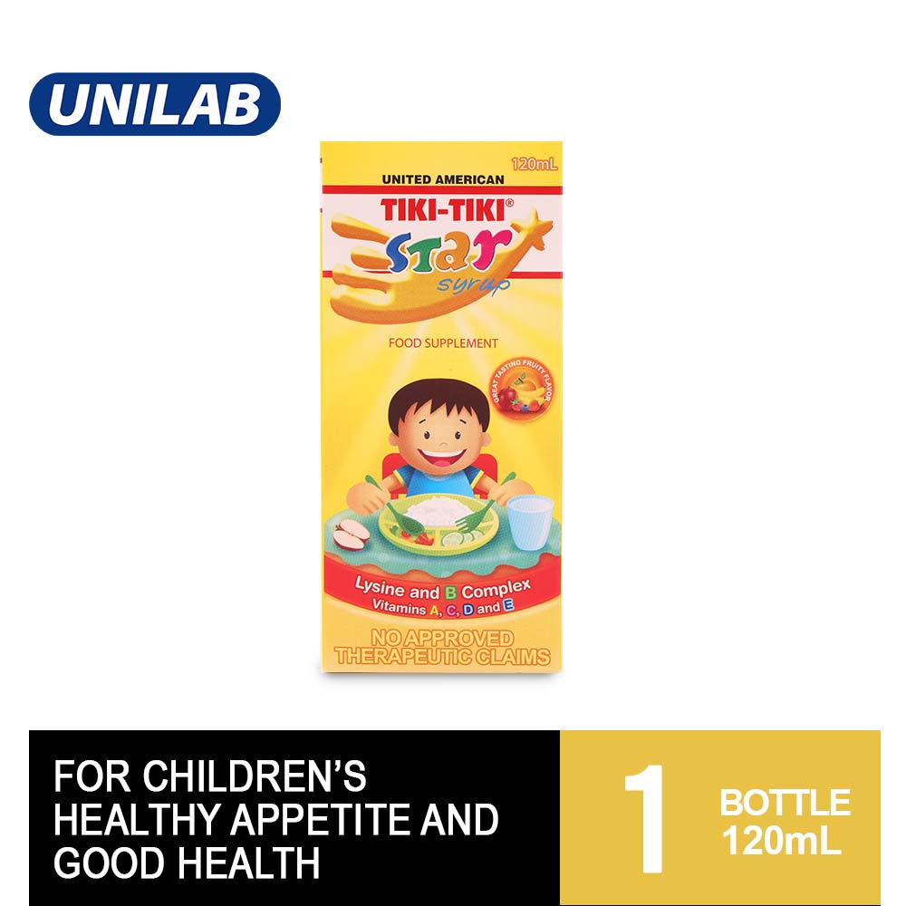 Tiki-Tiki 120mL Syrup For Children’s Healthy Appetite And Good Health ...