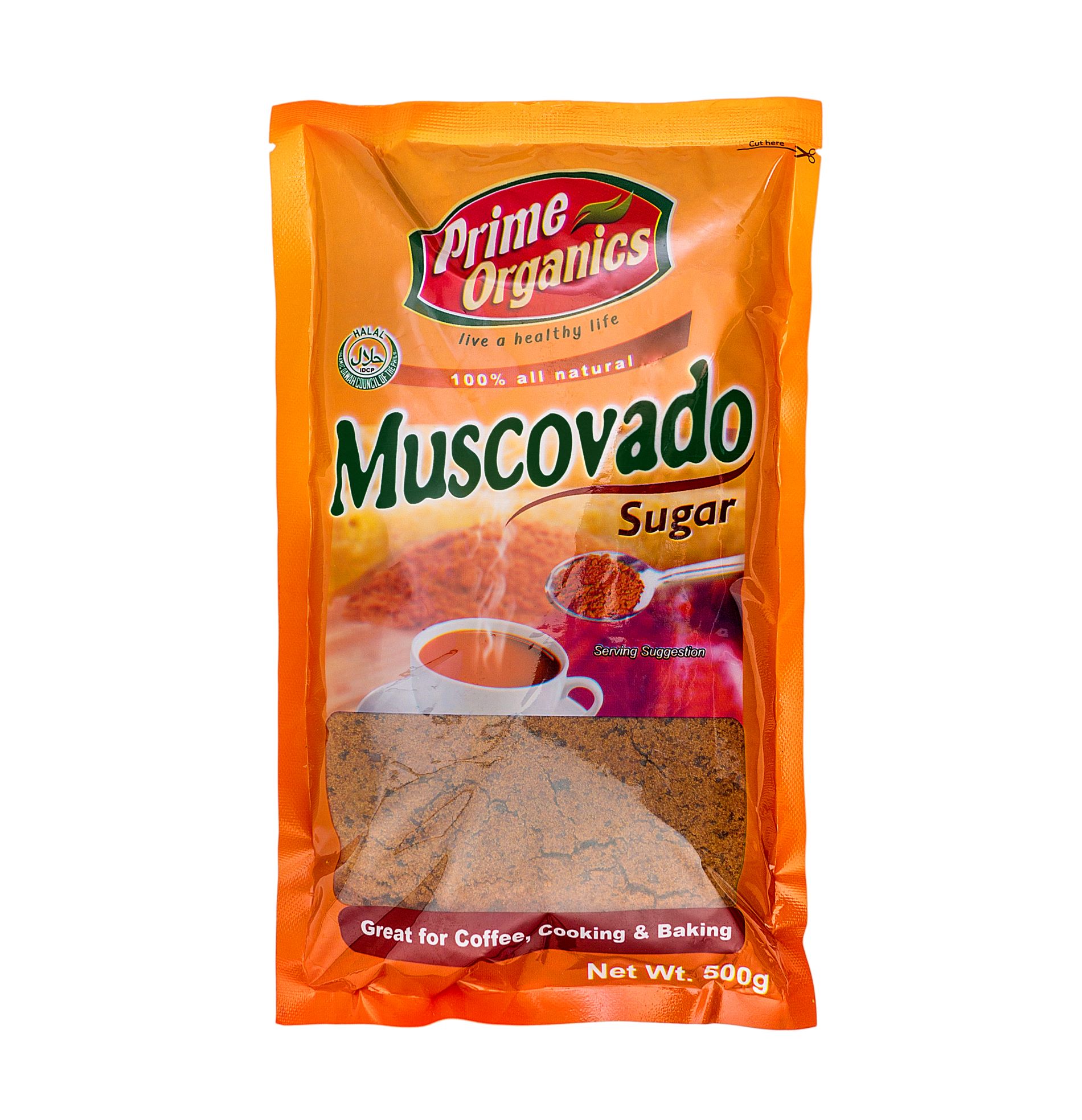 Prime Organics Muscovado Sugar 500g | Lazada PH