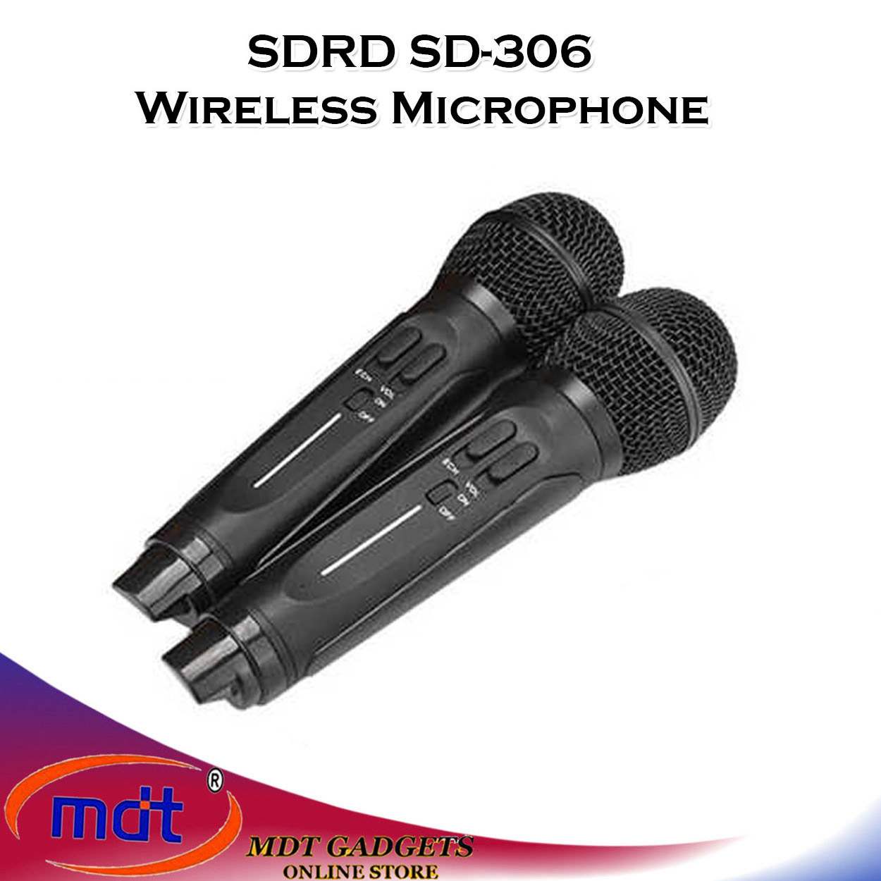 SDRD SD-306 Wireless Microphone Family Ktv Wireless Microphone Speaker ...