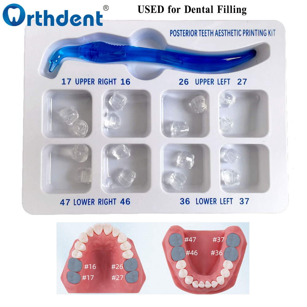 Dental Veneer Kit Light Cure Composite Resin Anterior Front Teeth ...