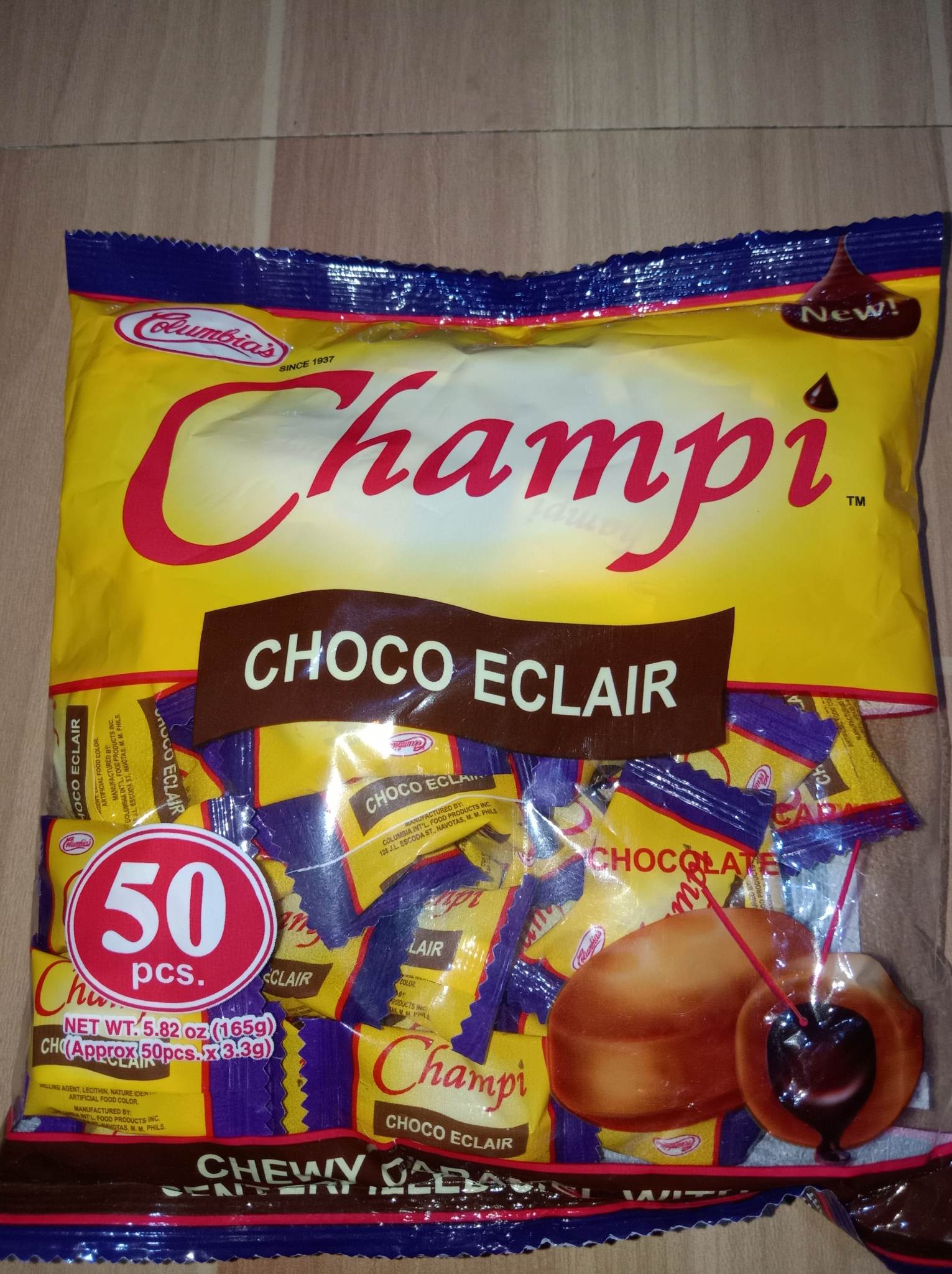 Champi Choco Eclair 50 pcs 165 grams | Lazada PH