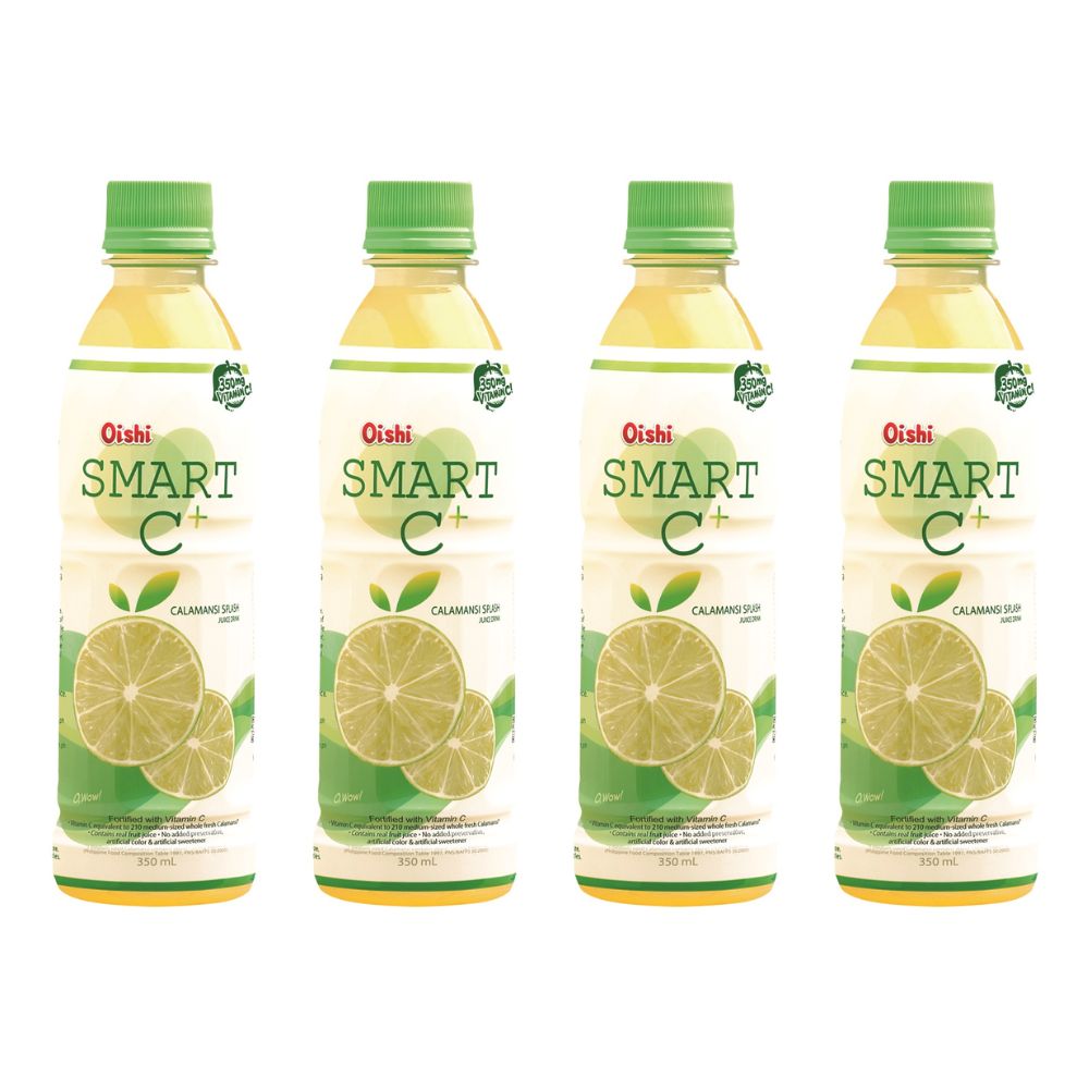 Smart C+ Juice Drink Calamansi Splash Flavor 350ML - Pack of 4 | Lazada PH