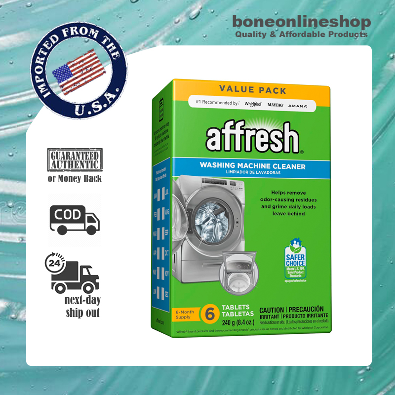 Affresh Washing Machine Cleaner, Cleans Front Load and Top Load Washers ...