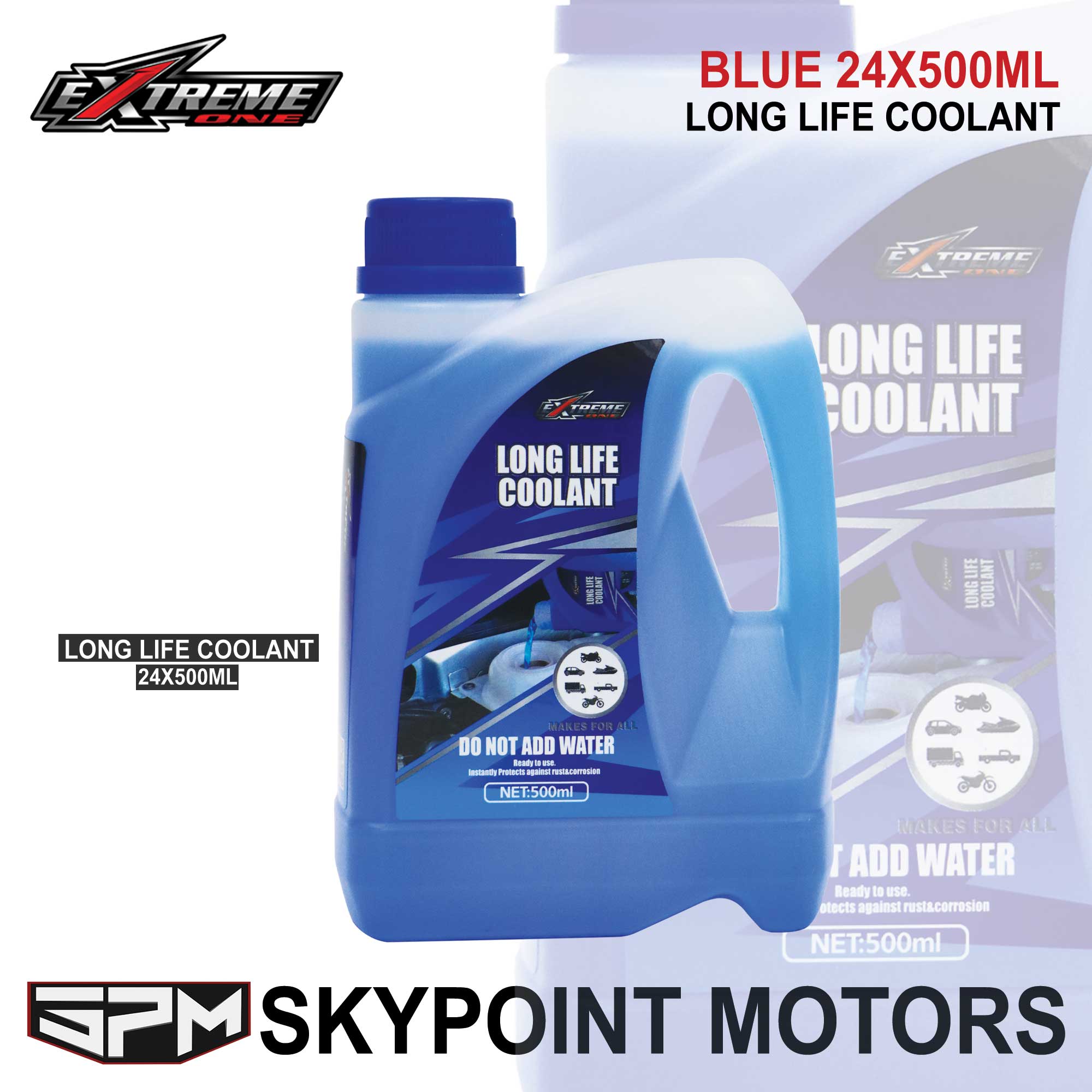 EXTREME ONE LONG LIFE COOLANT 24X500ML BLUE (9414-108) | Lazada PH
