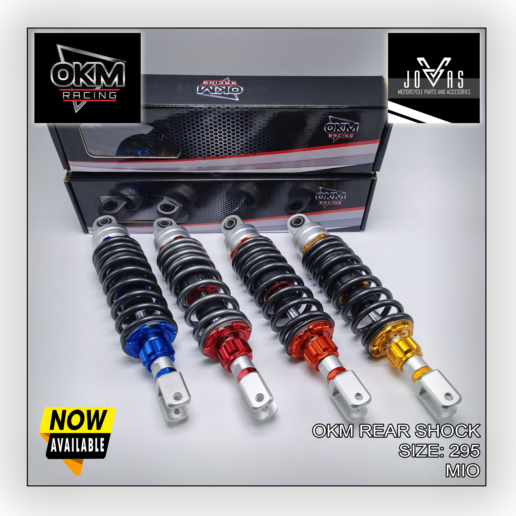 OKM REAR SHOCK CUSHION WITH ADJUSTMENT FOR YAMAHA MIO | Lazada PH