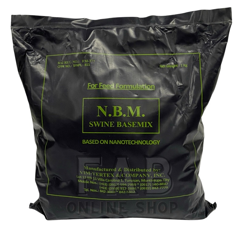 ღNano Base Mix (NBM Swine Basemix) 1kg | Lazada PH