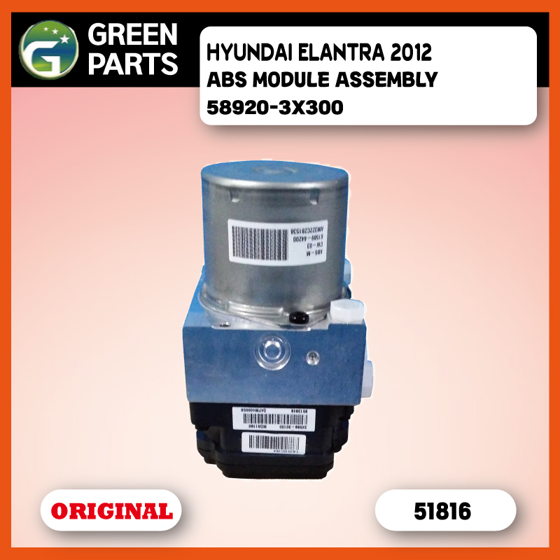 ABS MODULE ASSEMBLY FOR HYUNDAI ELANTRA MODEL 2012 (ORIGINAL)/58920 ...