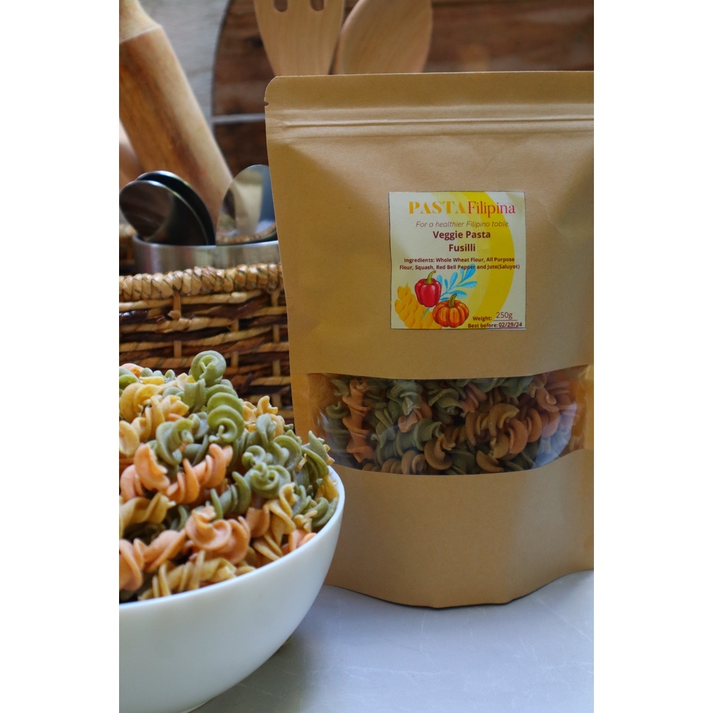 In stock- Whole Wheat Veggie Pasta - Fusilli 250g | Lazada PH